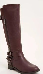 torrid | Shoes | Buckle Side Zip Kneehigh Boots | Poshmark
